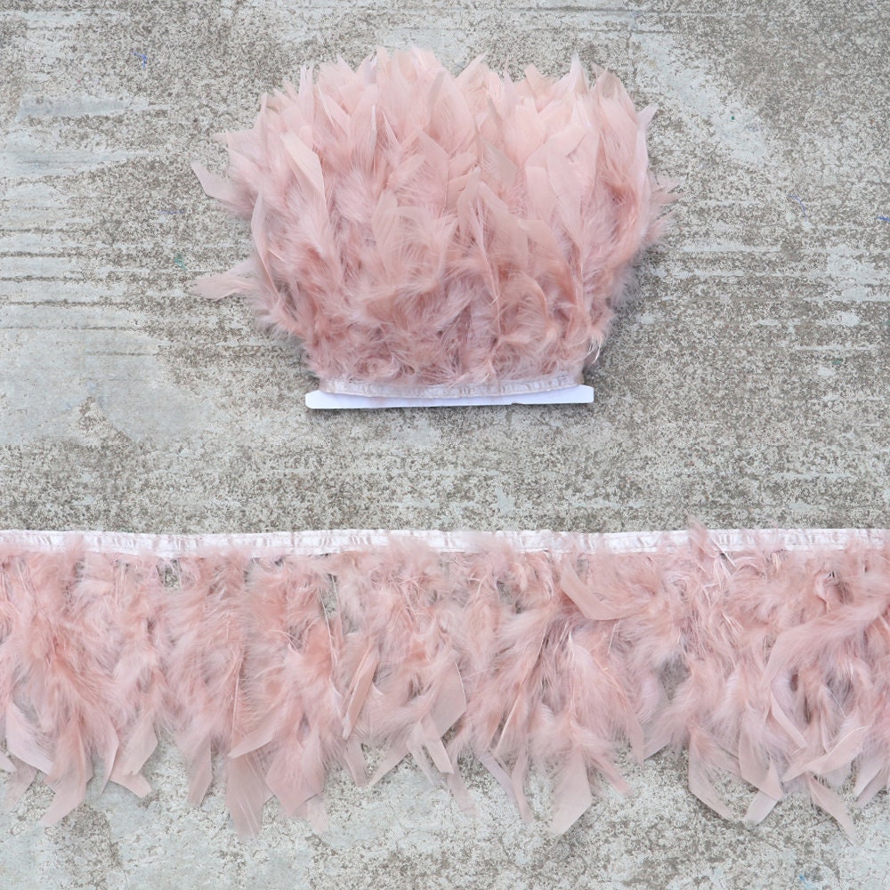 43 Colors Natural Turkey Feather Fringe Trimming Tassels for Dress ...