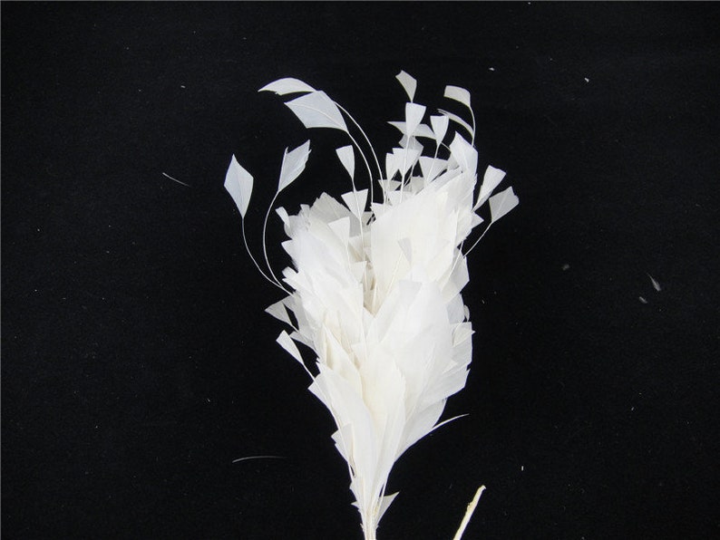 Goose Feather Flower Mount Bouquet Dyed Natural Faux Flowers - Etsy