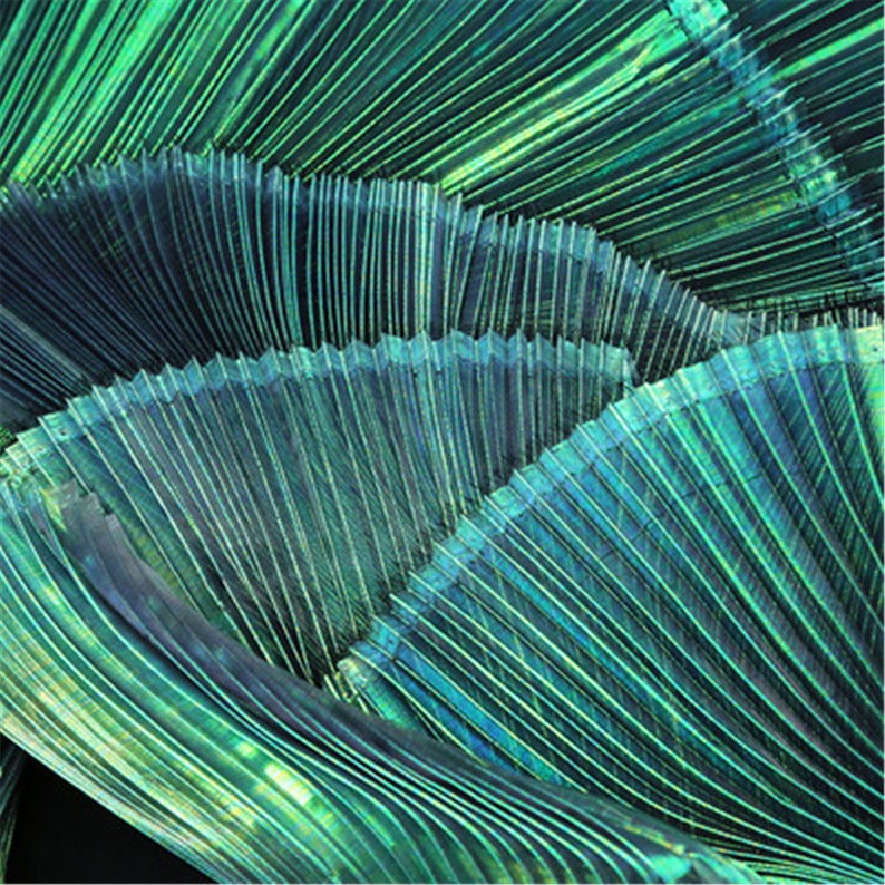 Organ Pleated Lace Fabric Folded Trim Mesh for Girl Skirt Dress Stage ...