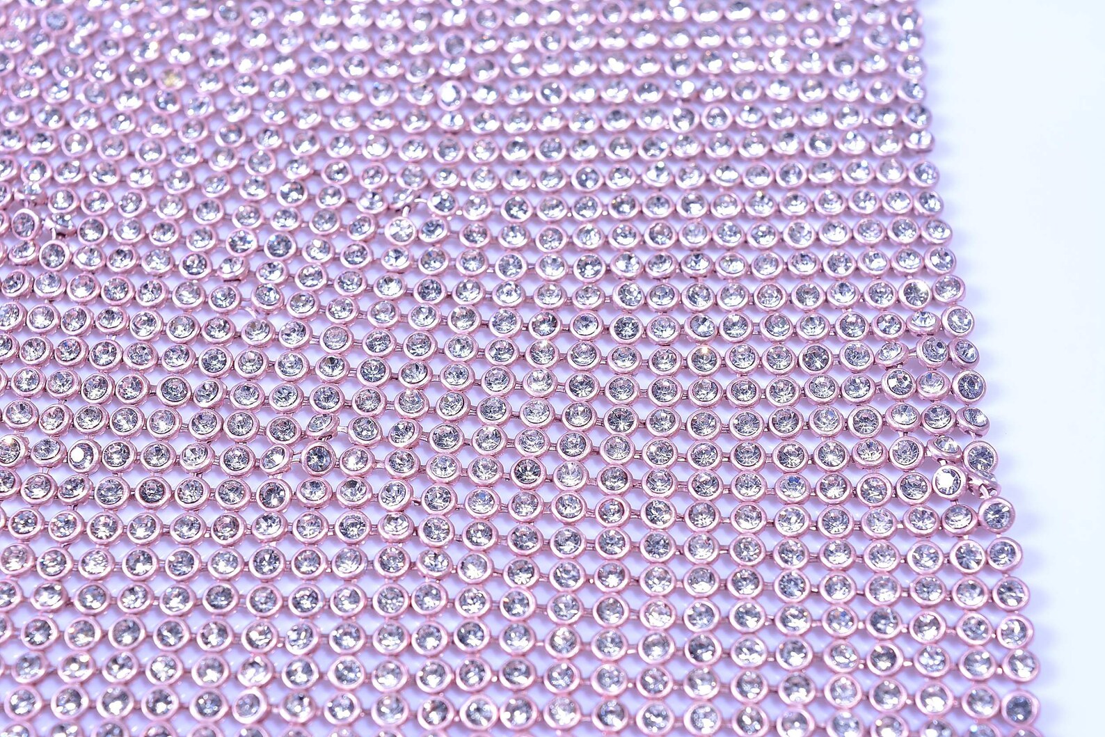 Sparkling Rhinestone Sheet Fabric Diamante Wrap Ribbon Crystal - Etsy
