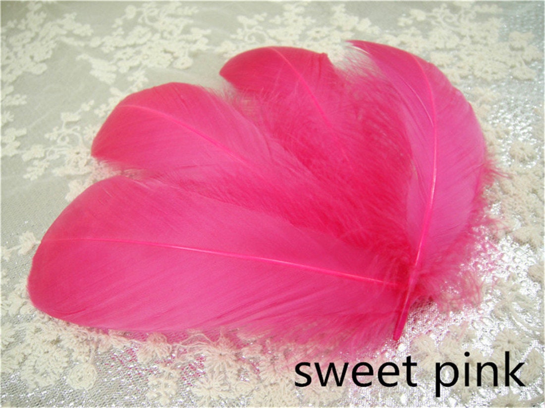 Dyed Natural Real Stripped Goose Feathers for Millinery Hat - Etsy