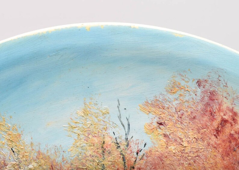 Vintage Paden City Pottery Co. Hand Painted Plate - Etsy