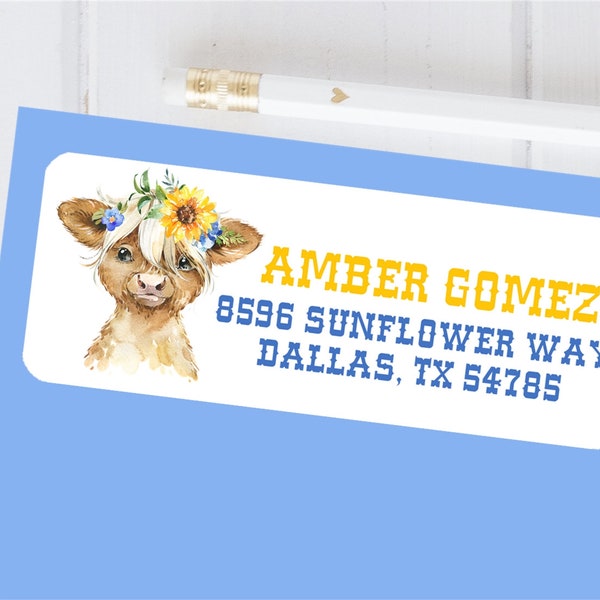 Farm Return Address Labels - Etsy