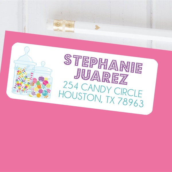 Candy Labels - Etsy
