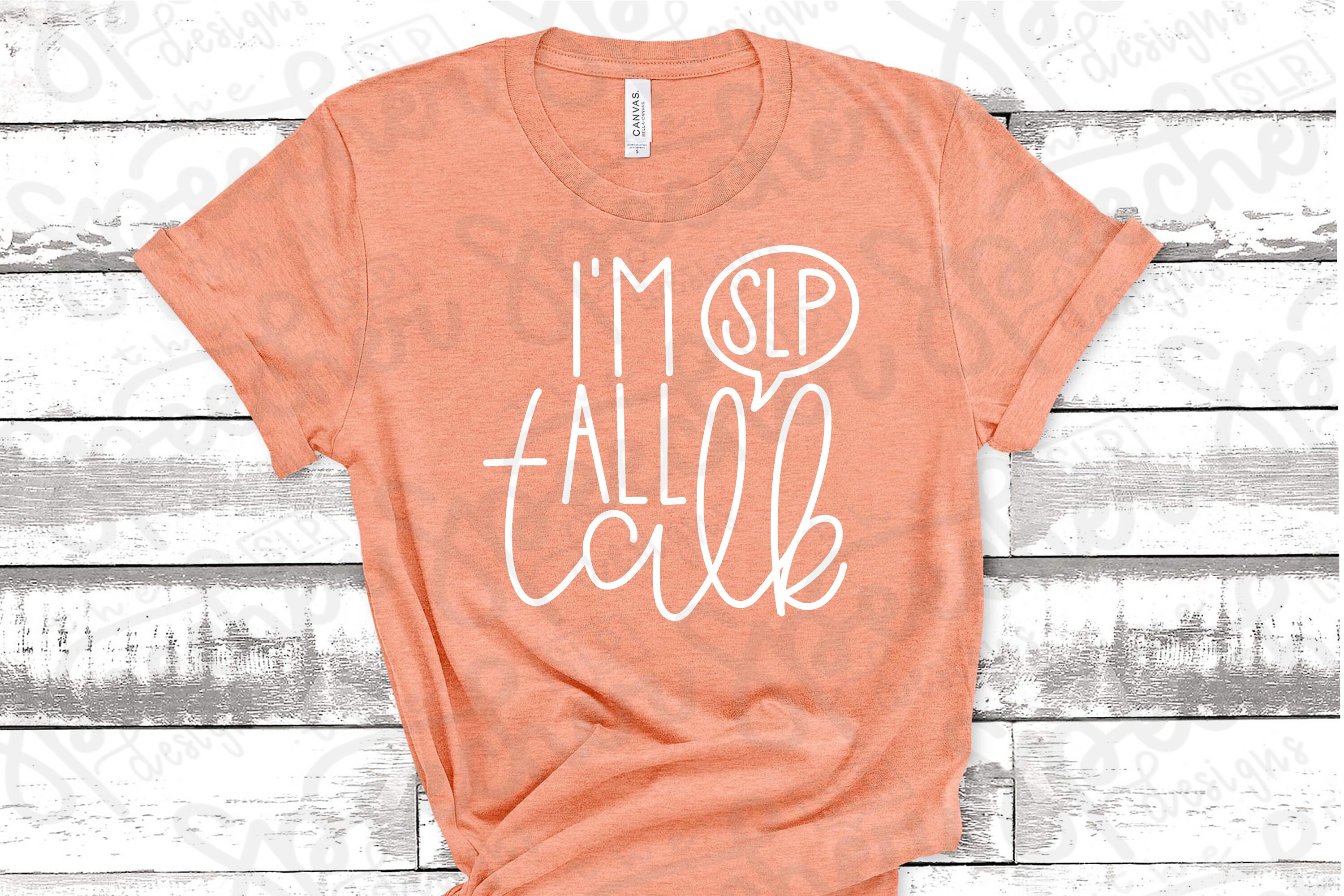 I'm All Talk SVG Speech Therapy SVG Speech Pathology - Etsy
