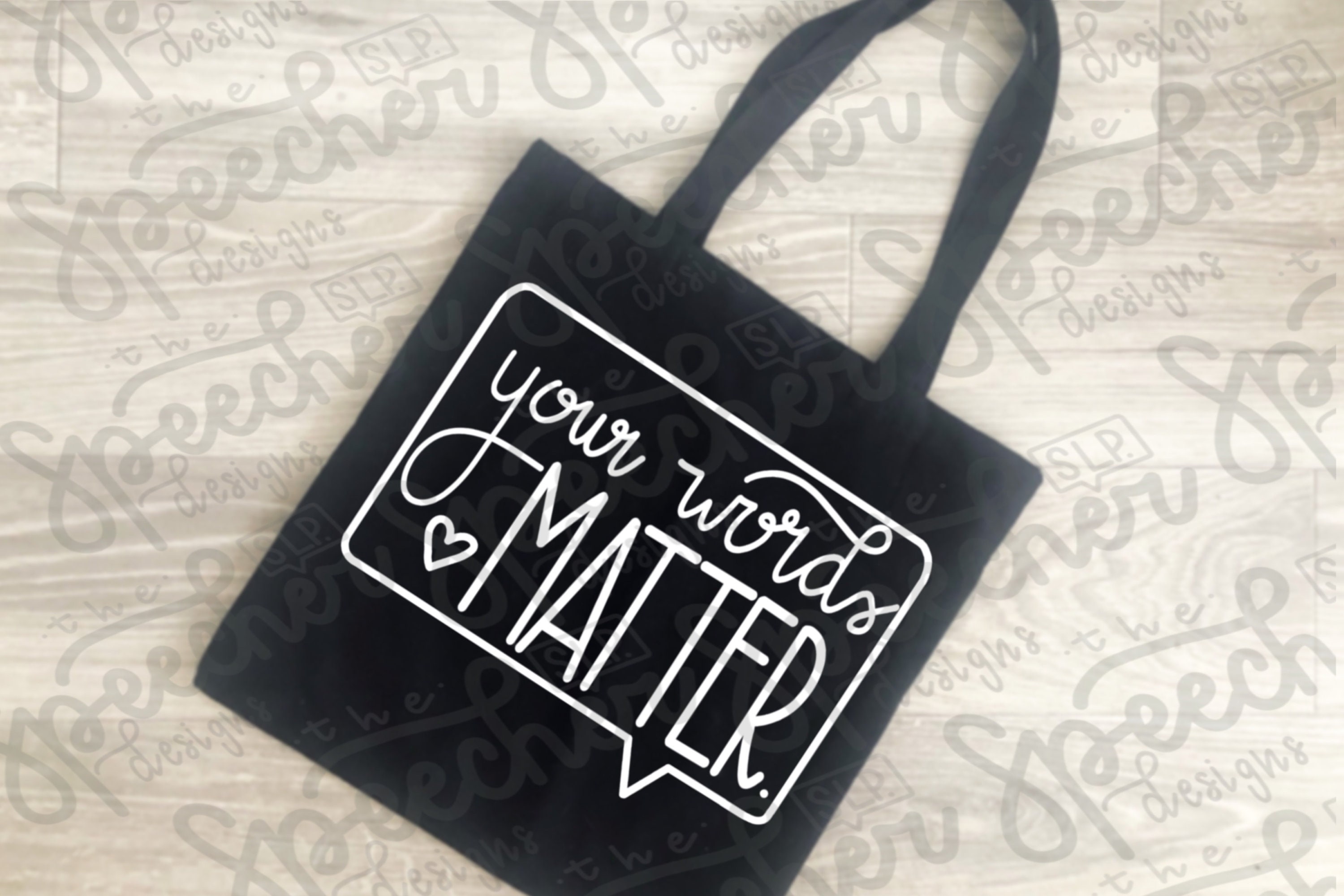 Your Words Matter SVG Speech Therapy SVG Speech Pathology | Etsy