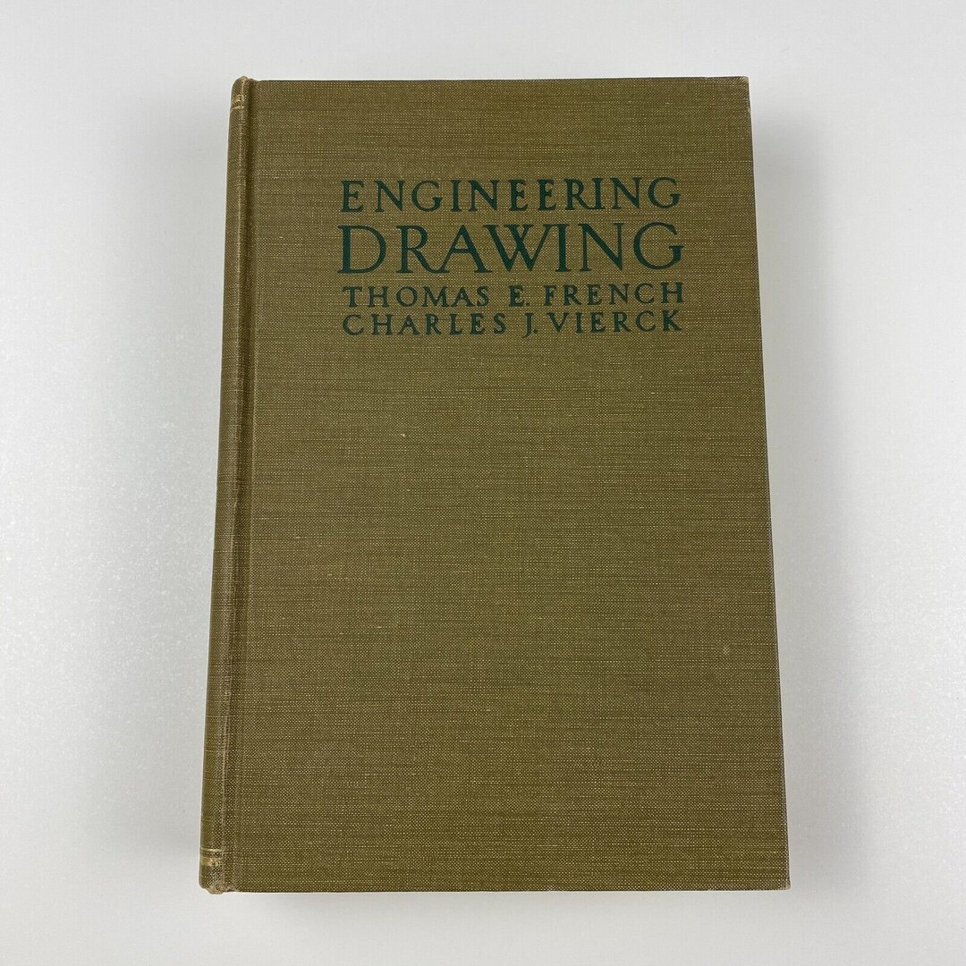 1953 A Manual of Engineering Drawing for Students & Draftsmen Book 8th ...