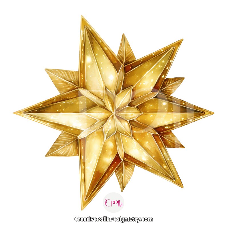 Watercolor Stars Clip Art Bundle, Watercolour Stars PNG,14 Star Designs ...