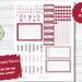 Valentine's Stickers, Planner Stickers, Classic Happy Planner Kit ...