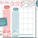12 Month Calendar, Planner Printable, Classic Happy Planner Insert ...