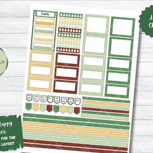 St. Patrick's Day Stickers, Planner Stickers, Classic Happy Planner Kit ...