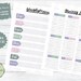 Spring Weekly Menu & Grocery List, Classic Happy Planner, Weekly ...