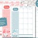 12 Month Calendar, Planner Printable, Classic Happy Planner Insert ...