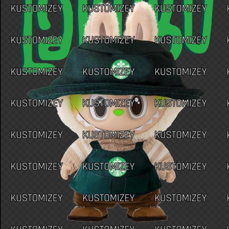 Labubu Starbucks Outfit - Etsy