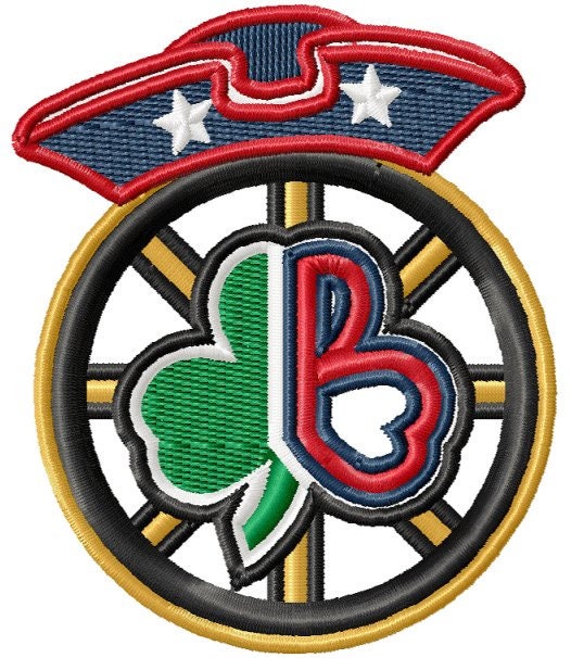 2 Sizes! Embroidery Files Boston Sports Bruin Celtic Patriot Red Sox ...