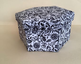 Exploding Sewing Box, Needlework Box, Hexagon Box, Etui, Cartonnage ...