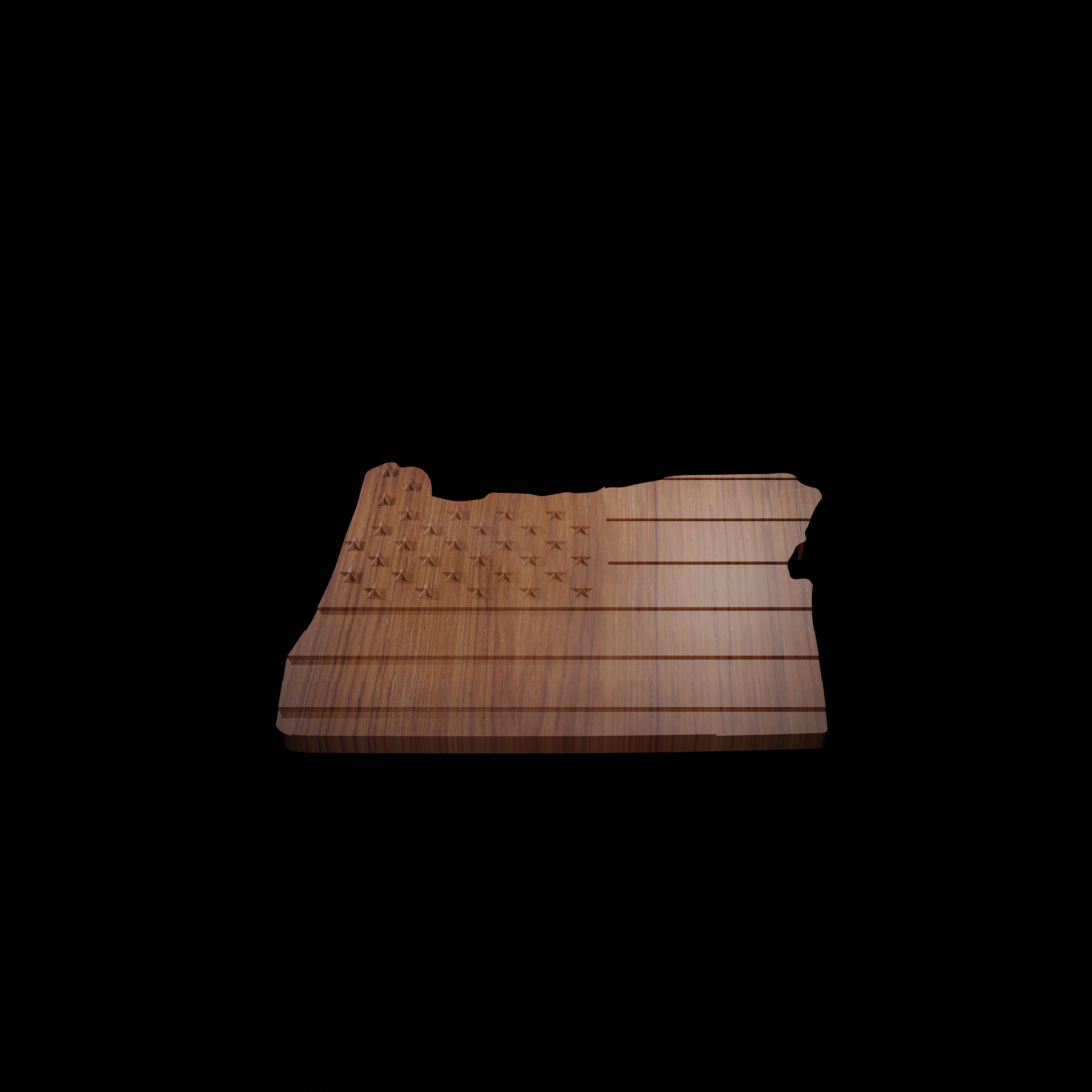 Oregon - 3pk STL Files - State Shaped Flag - Etsy