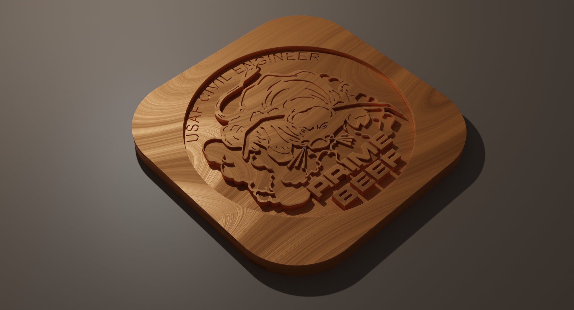 USAF Prime Beef STL - Etsy