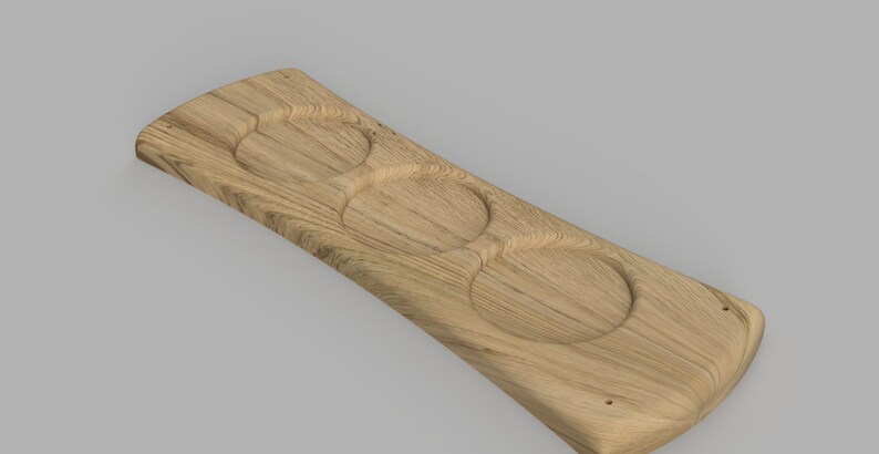 Flight Tray - STL File for CNC - 3D Model - Etsy