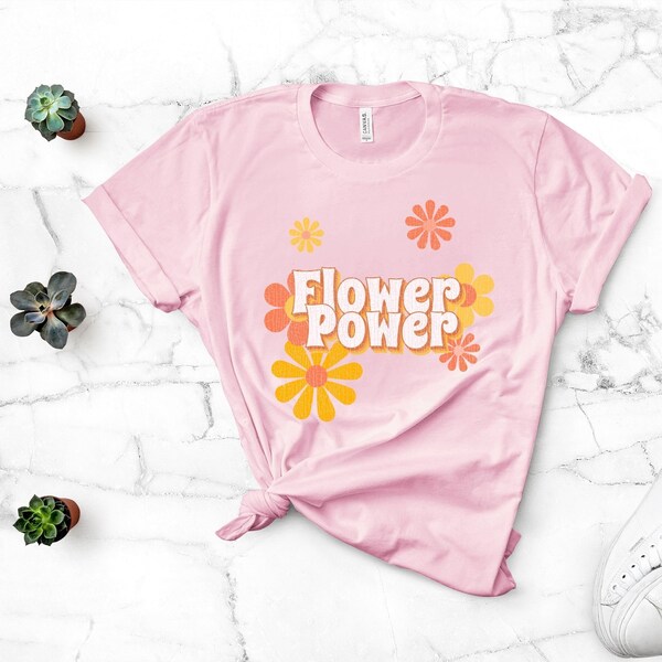 Flower Power Shirt - Etsy