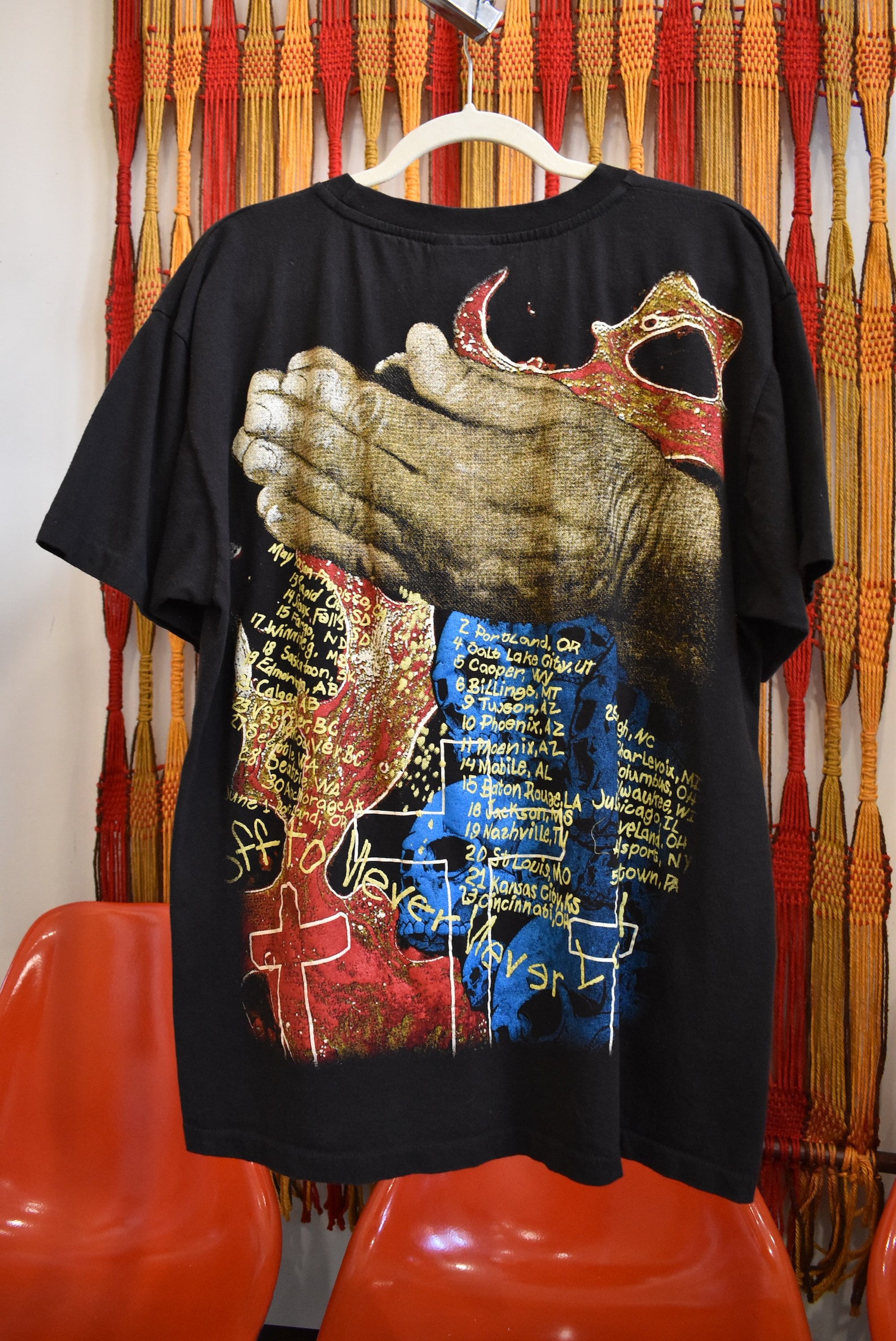 Vintage Metallica Album Collage Bootleg Tour 1991 Tee Shirt - Etsy UK