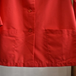 70s Workwear Jacket IGA Grocery Store Uniform Shirt Logo Patch // Wide ...