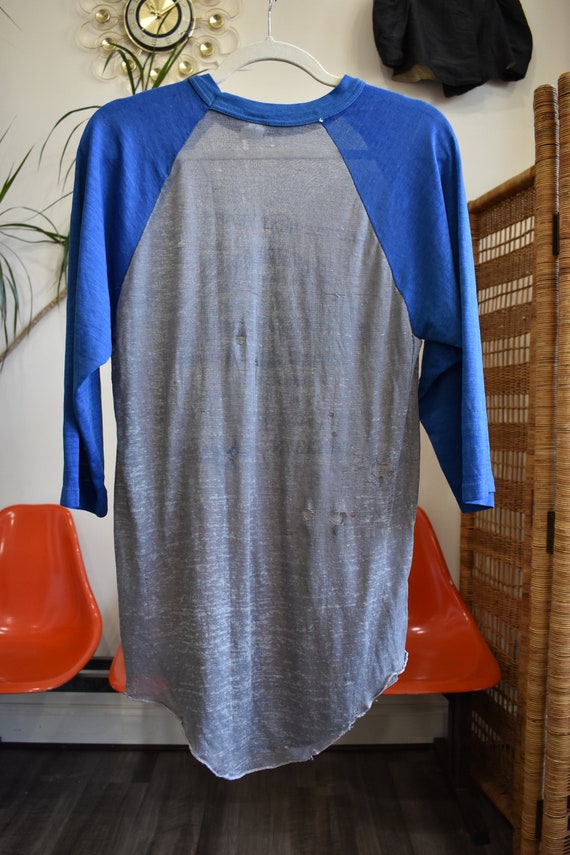 70s Shredded Threadbare Dodgers Ebbet's Field Basebal… - Gem