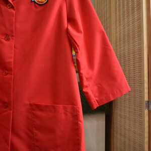 70s Workwear Jacket IGA Grocery Store Uniform Shirt Logo Patch // Wide ...