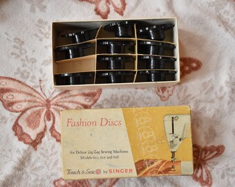 Singer Fashion Discs - Etsy