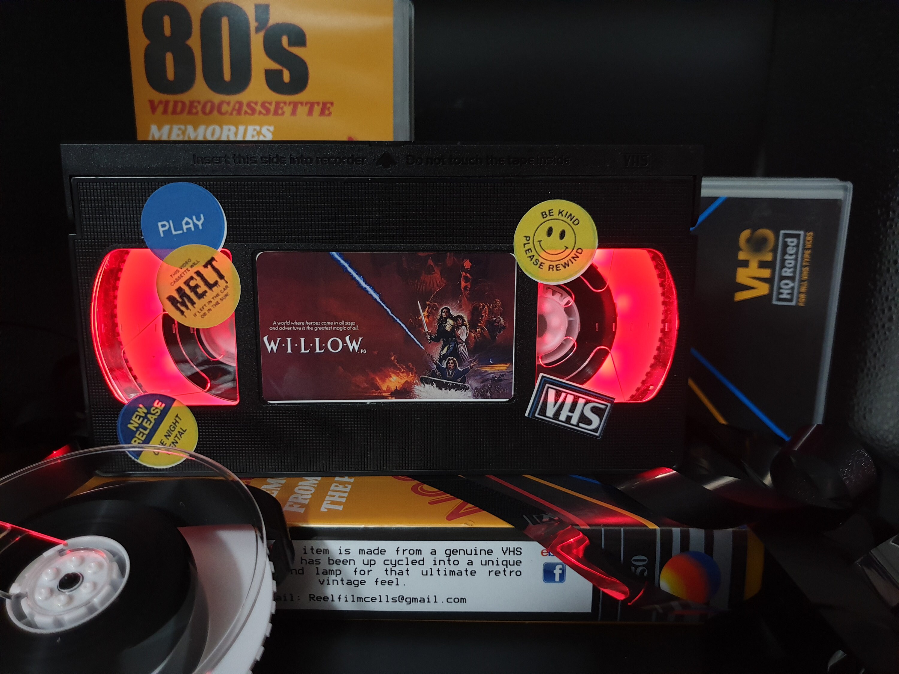 Retro VHS Lampwillowtop Quality Amazing Gift for Any Movie - Etsy