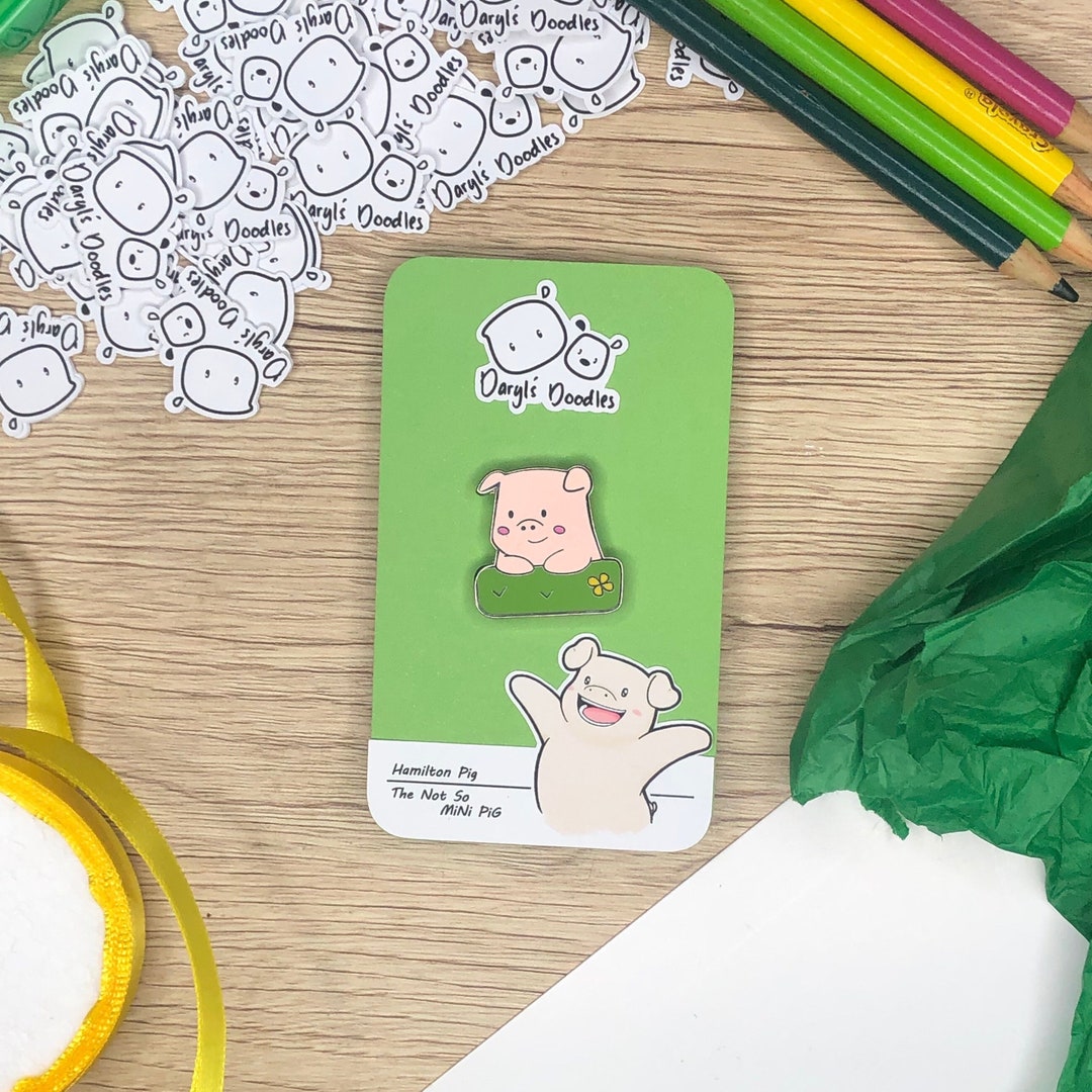 Hamilton Pig Pin - Etsy