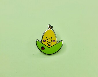 Tasty Ear of Corn Enamel Pin Brooch for Jacket Tote Hand - Etsy