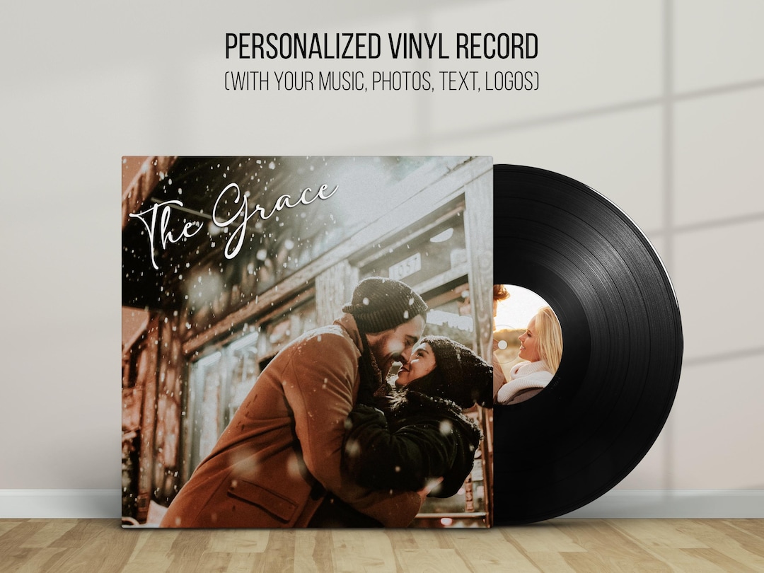 Custom Vinyl Record, Personalized Mixtape, Photo Album Cover - Etsy