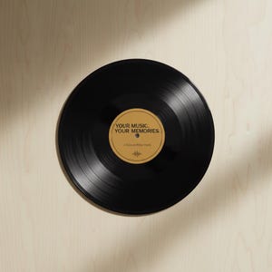 Custom Vinyl Record and Cover: Personalized Music Gift. Fast Production ...