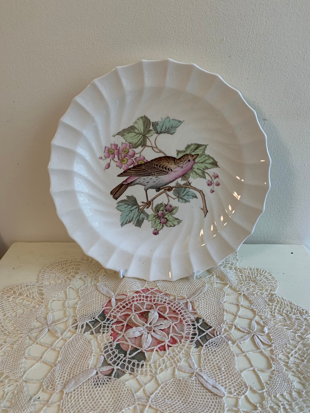 Copeland Spode 9 Inch House Finch Plate | American Bird Series - Etsy