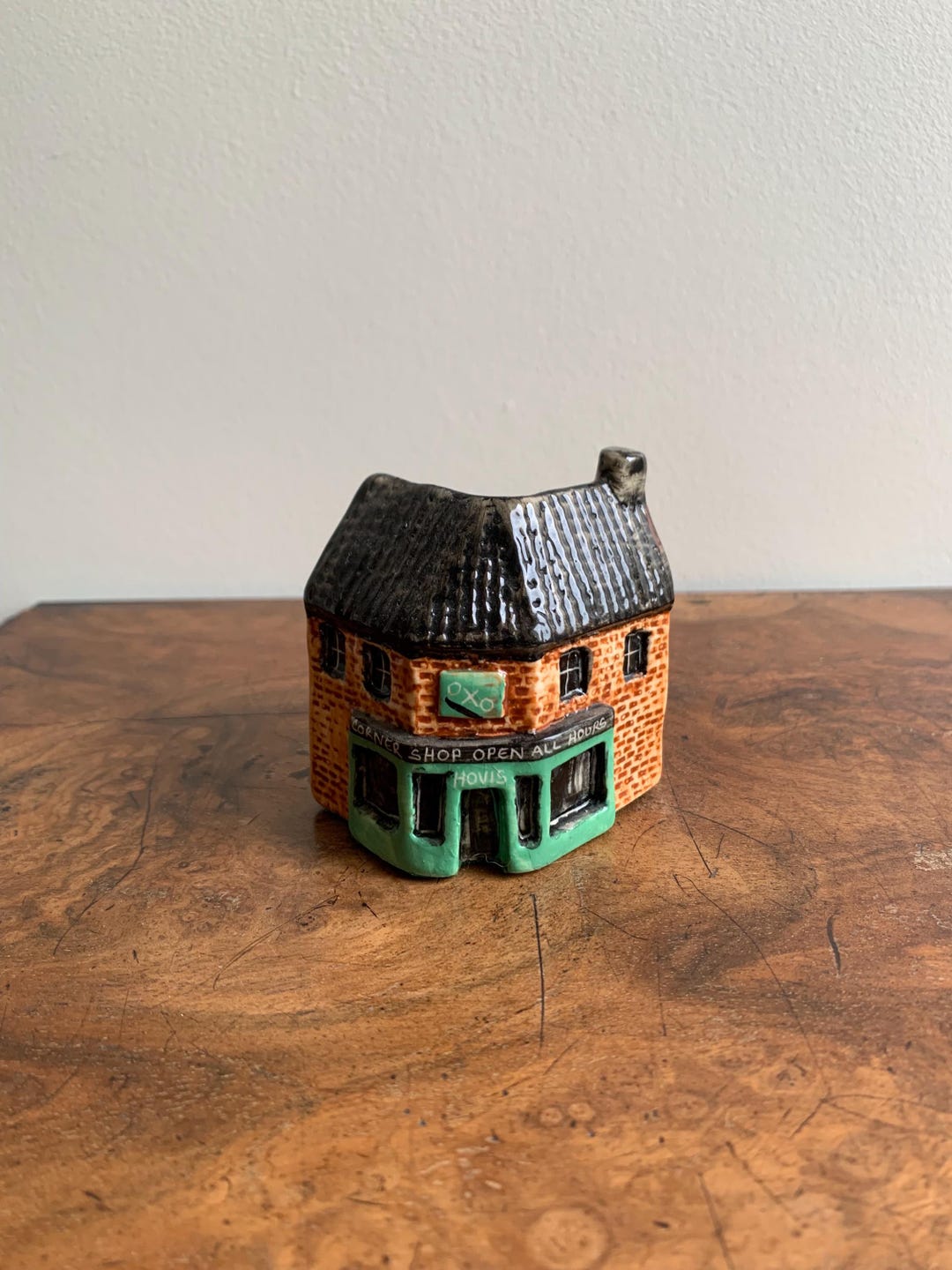Tey Pottery Corner Shop green Front Countryside Collection No. 34 ...