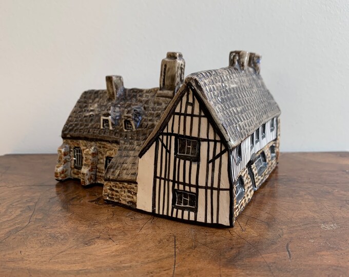 Tey Pottery Large Model of Cromwell's House, Ely, Cambridgeshire | Made ...
