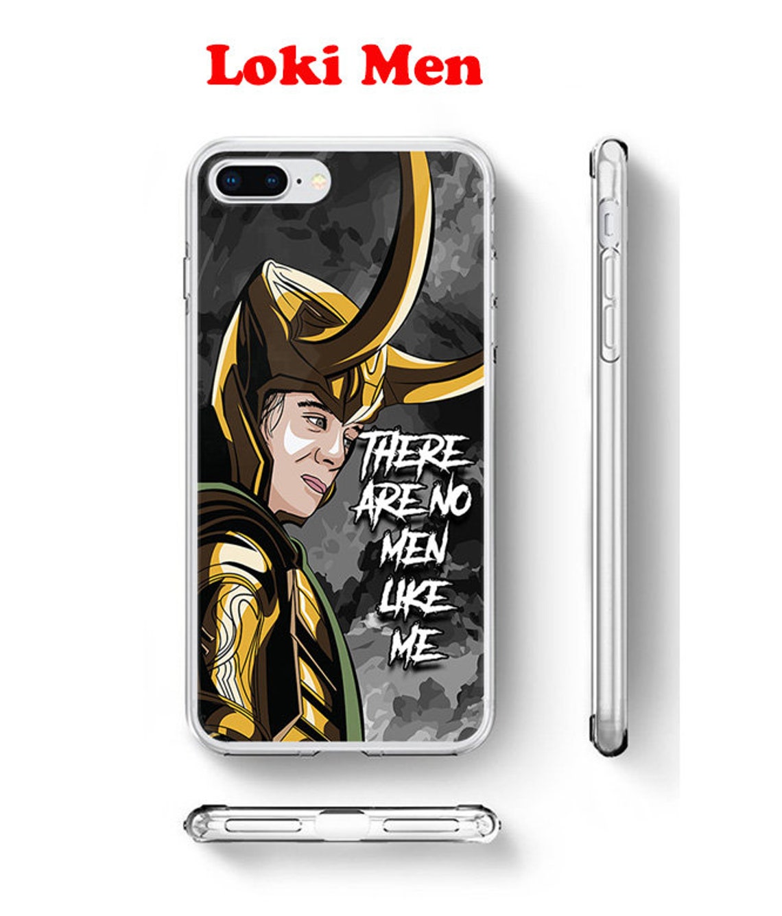 Loki Thor Inspired phone case infinity war clip on custom case | Etsy