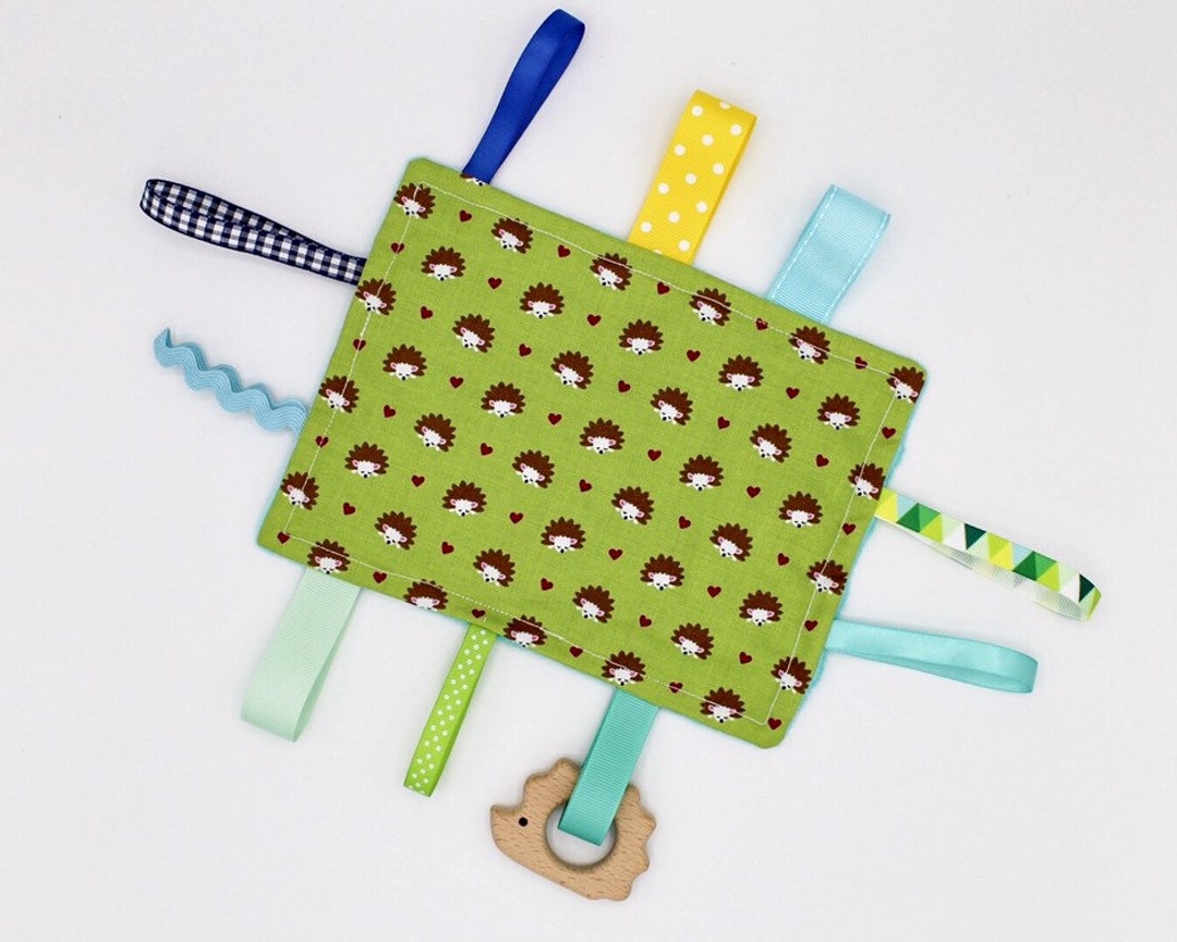 Hedgehog Taggy Toy, Crinkle Tag Toy, Taggy Crinkle Toy, Tag Toy ...