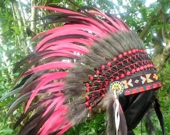 Indian Headdress Replica Chief War Bonnet Costume Native - Etsy