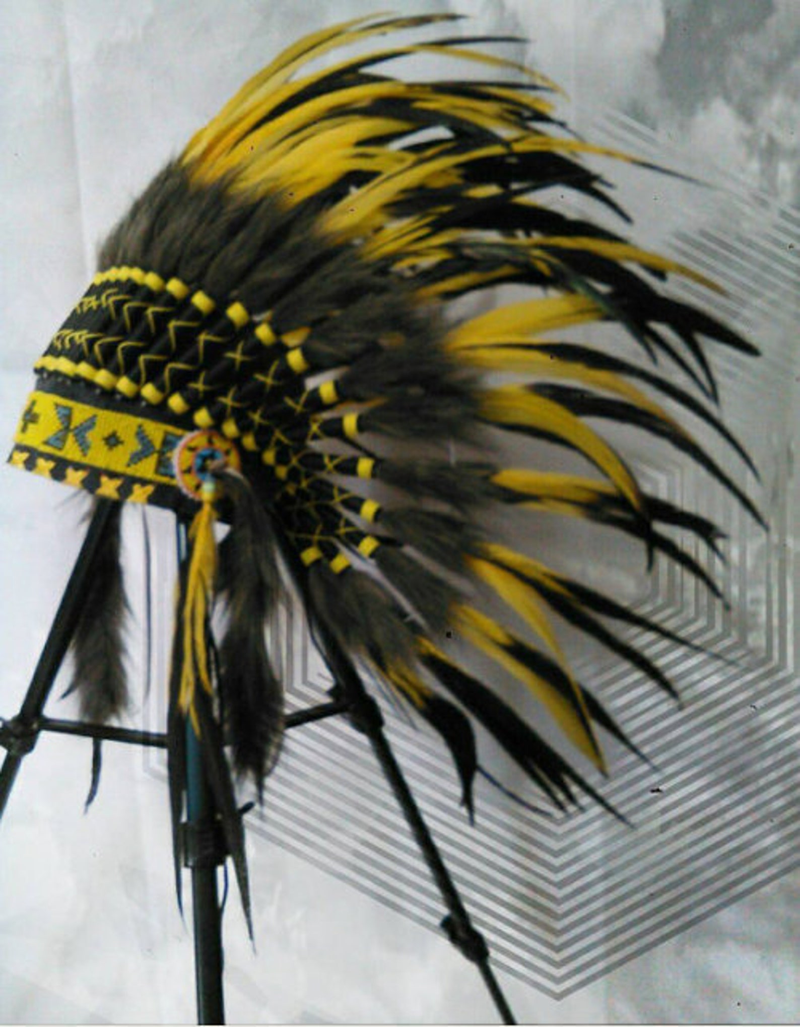 Kids Indian Headdress Replica, Kids Native American Style Headdress ...