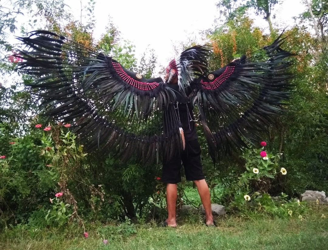 Indian Style Wings Custom Order, Native American Costume Wings Replica ...