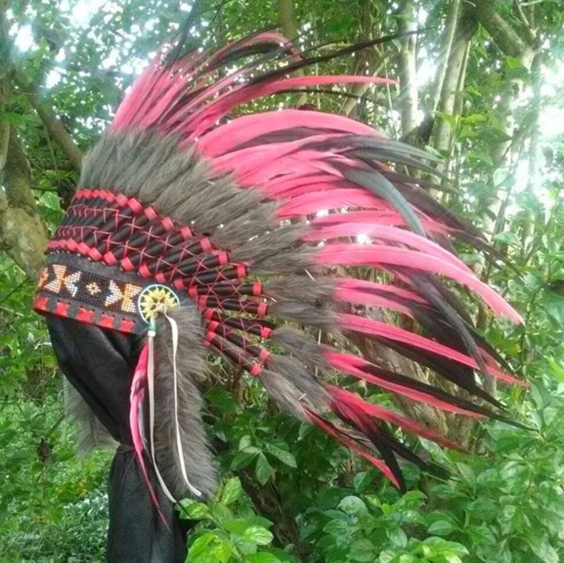 Indian Headdress Replica Chief War Bonnet Costume Native - Etsy