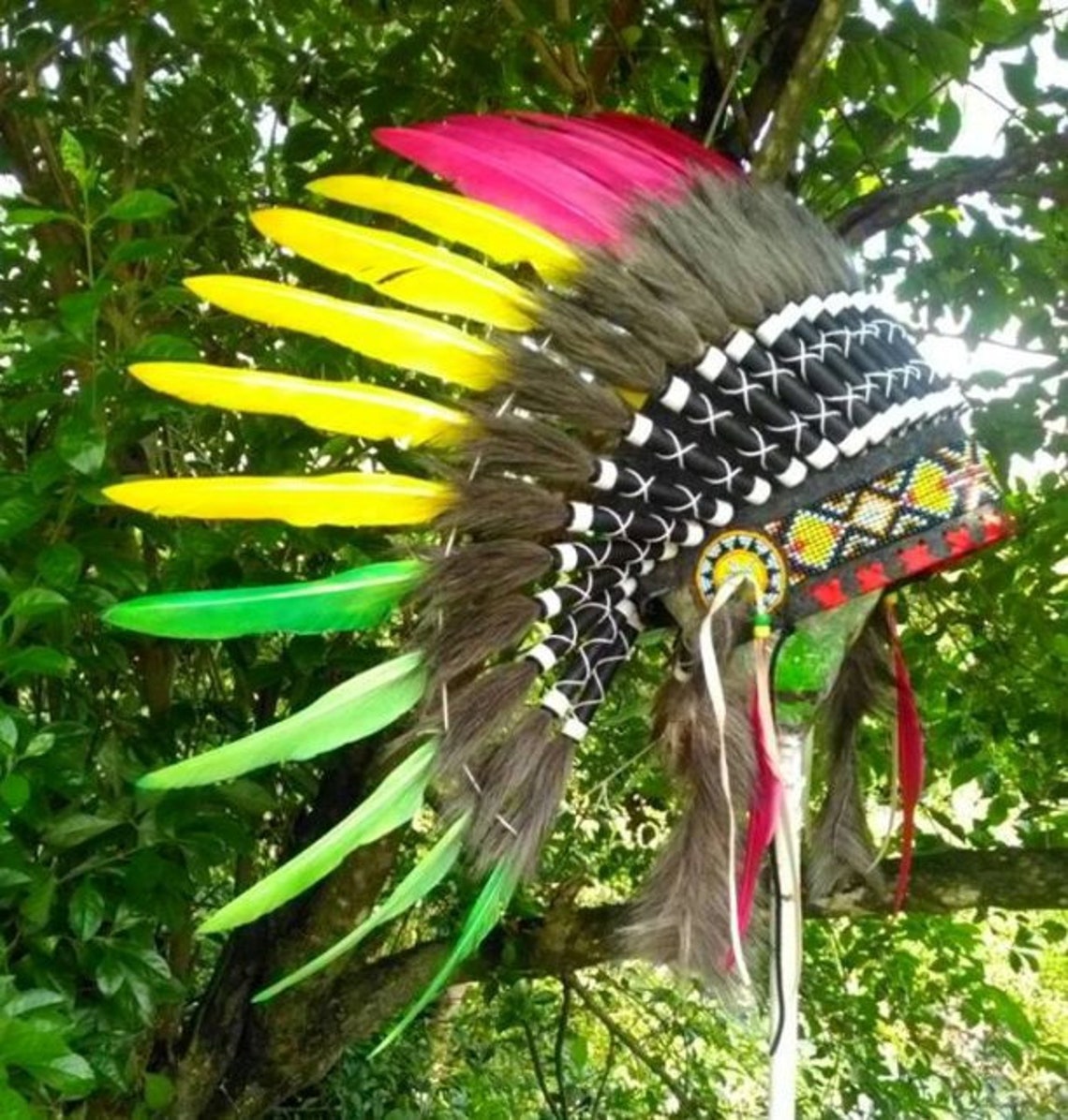 Baby Indian Headdress Replica Infant Native American - Etsy