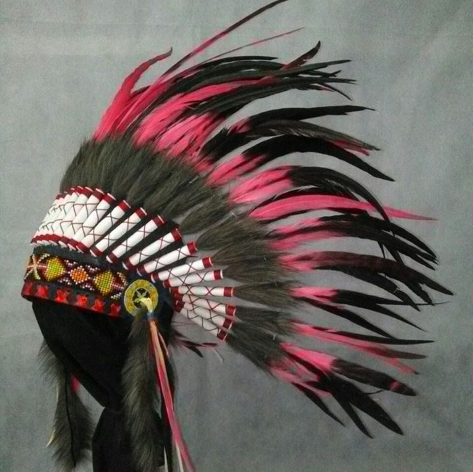 Kids Indian Headdress Replica, Kids Native American Style Headdress ...