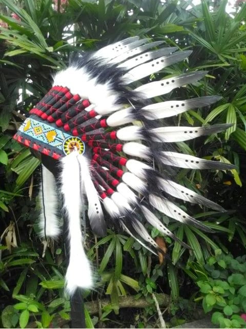 Kids Indian Headdress Replica, Indian Costume for Kids, Kids Native ...