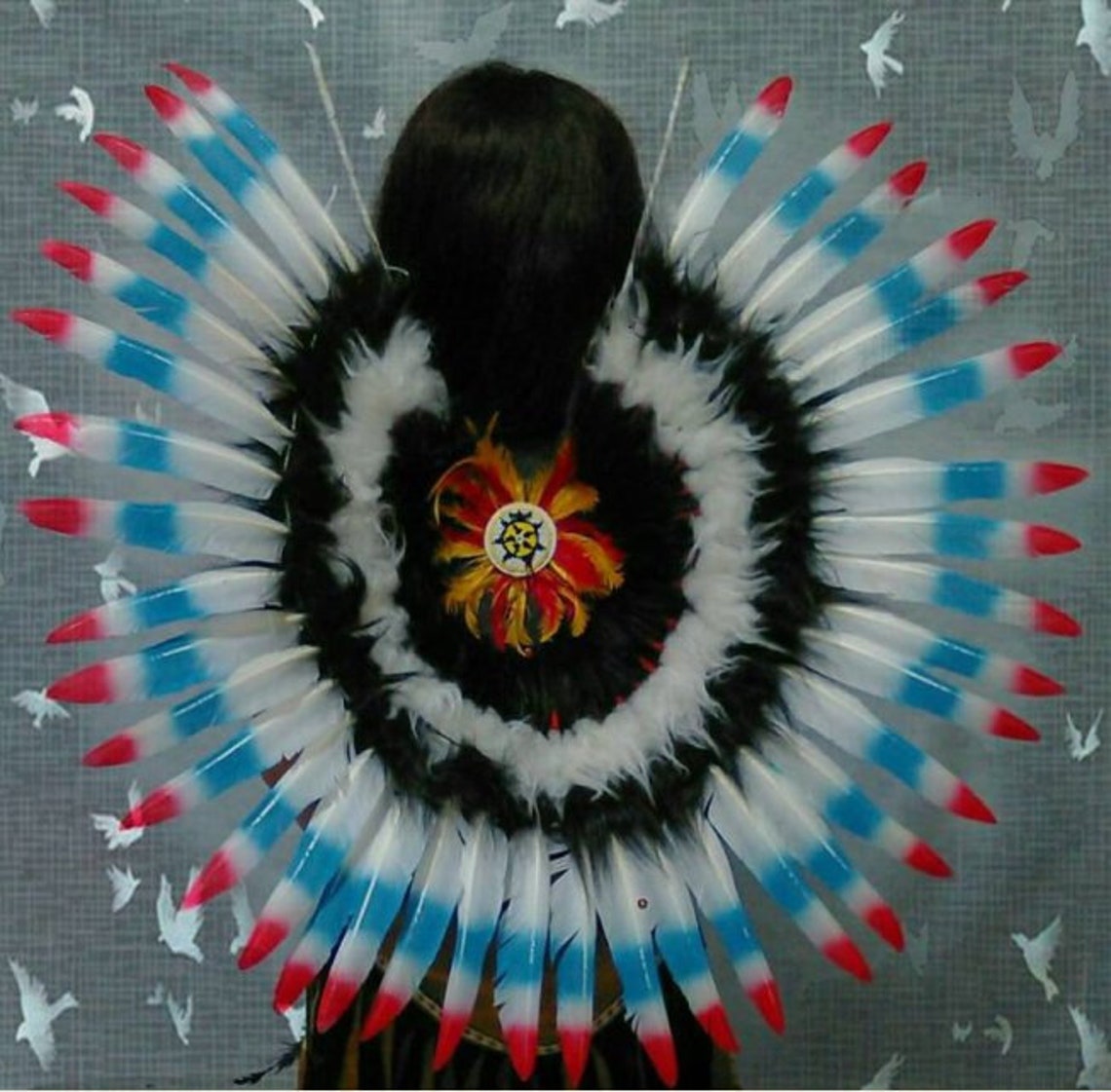 Custom Order Indian Style Wings, Native American Costume Wings Replica ...