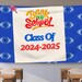 CLASS OF 2025 Flag Classroom Decoration Tapestry Welcome Back Student ...