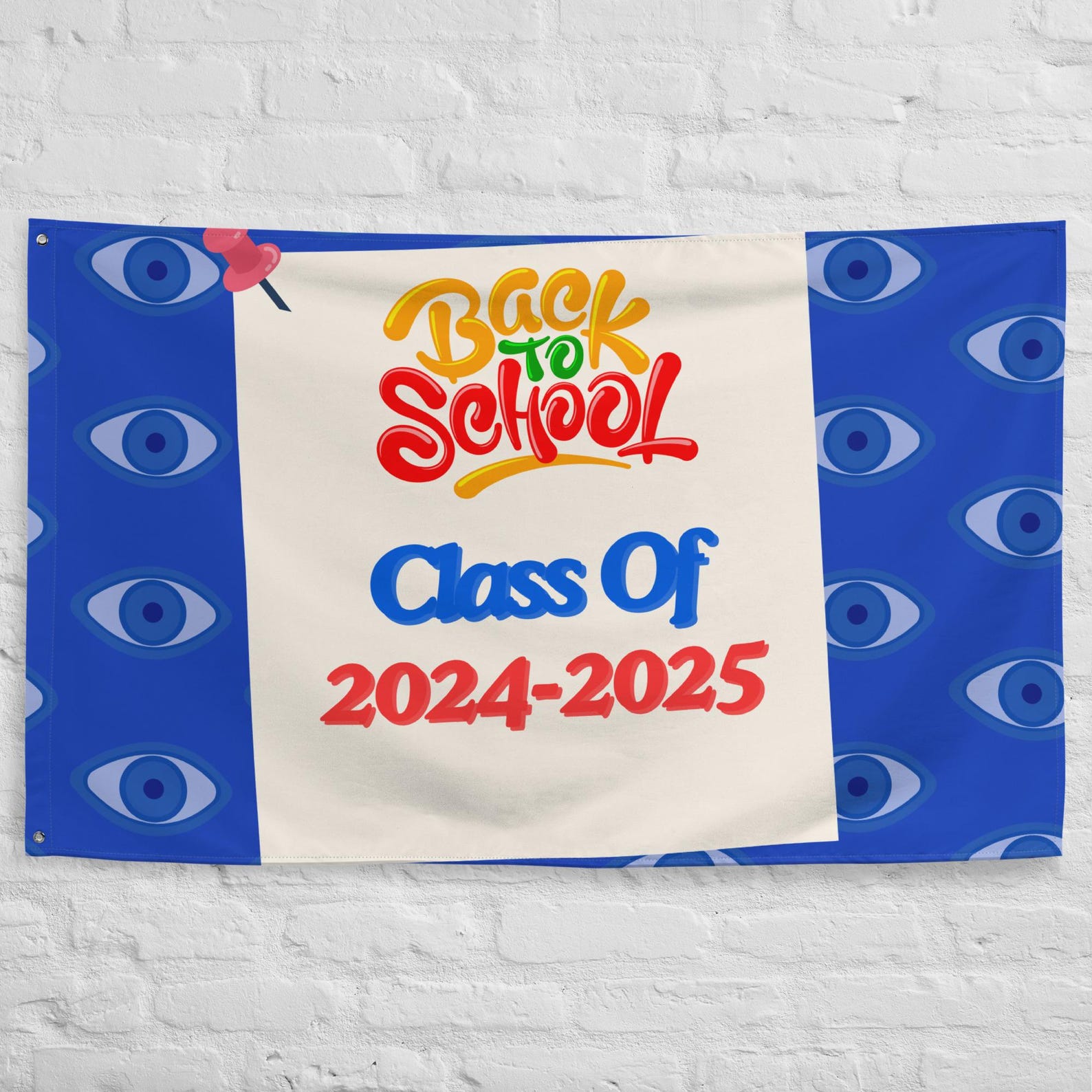 CLASS OF 2025 Flag Classroom Decoration Tapestry Welcome Back Student ...