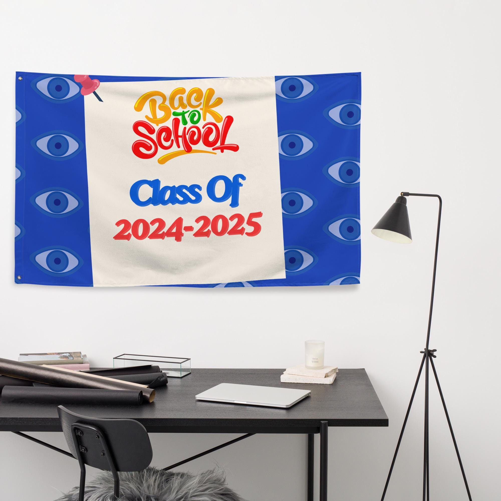 CLASS OF 2025 Flag Classroom Decoration Tapestry Welcome Back Student ...